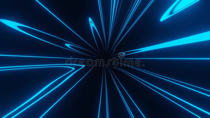 Tunnel Wormhole Effect Fast Travel Stock Video - Video of death ...