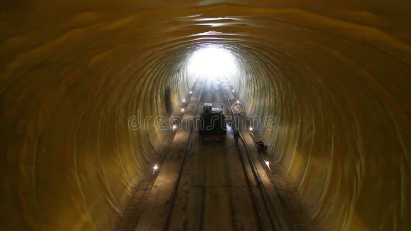 Tunneling process. stock footage. Video of tunnel, tunnelling - 69259032