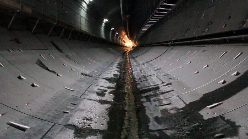 Tunneling process. stock footage. Video of industry, construction ...