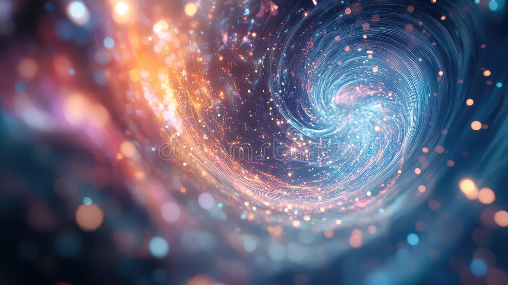 Tunneling Sliding Quantum Particle Stock Illustration - Illustration of ...