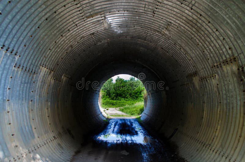 The tunnell stock image. Image of wood, shadow, tree - 174789061