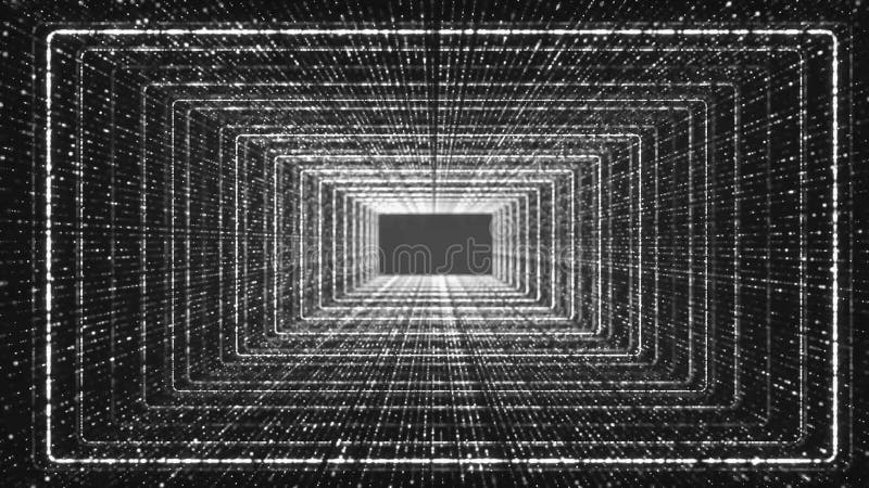 Tunnels Background Shape Animation Effect Overlay Stock Footage - Video ...