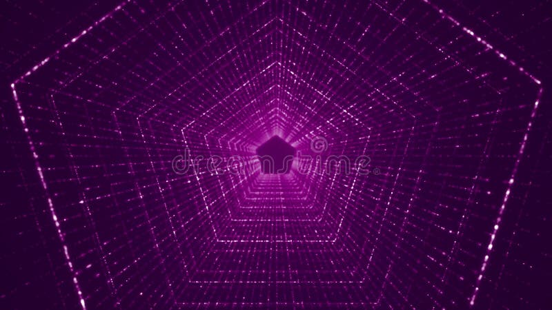 Tunnels Background Shape Animation Effect Overlay Stock Video - Video ...