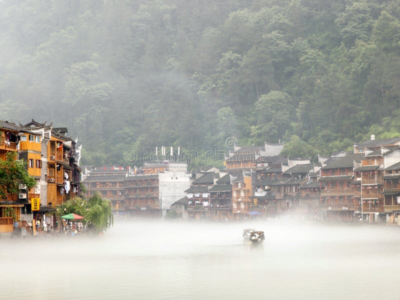 Tuojiang River in Fenghuang, China Editorial Photo - Image of asia ...