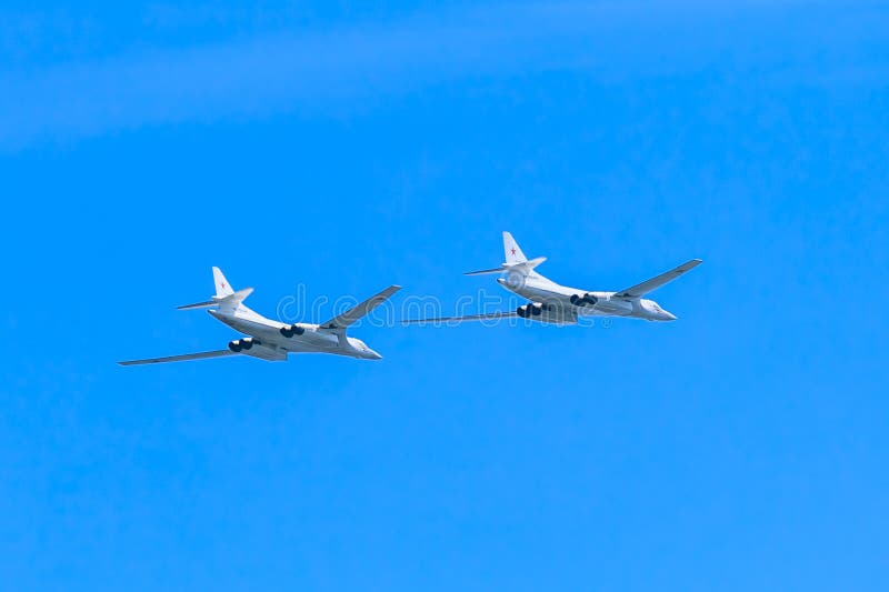 2 Tupolev Tu-22M3 (malogro) S Supersônico Fotografia Editorial - Imagem ...