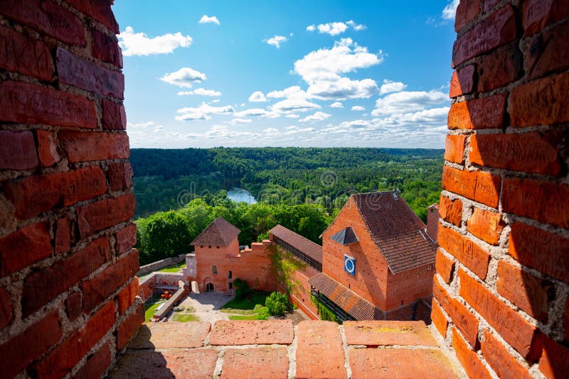 Turaida Castle. Sigulda, Latvia Stock Image - Image of attraction ...