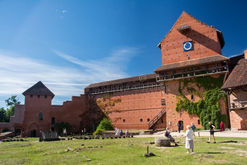 Turaida castle editorial stock photo. Image of sigulda - 76972673