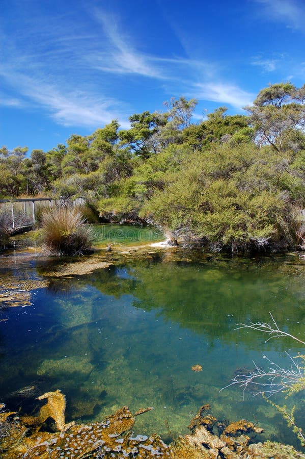 Turangi Hot Springs stock image. Image of fumarole, geology - 15661087