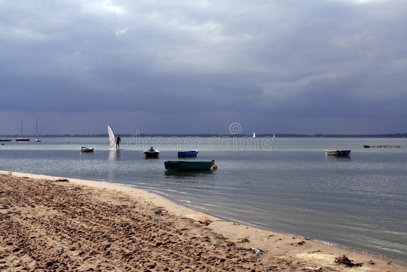 Turawa See stockfoto. Bild von polen, stürmisch, schön - 10141362