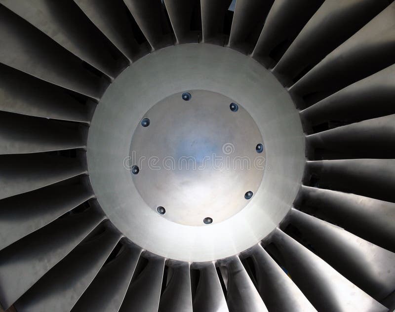 Fan Blades stock image. Image of aeroengine, component - 950153