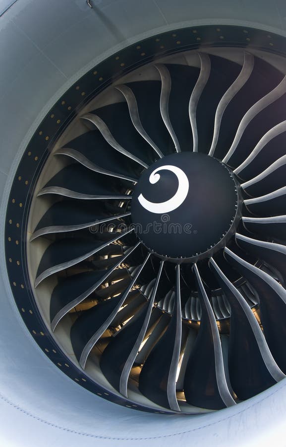Jet engine blades stock photo. Image of golden, engineering - 21810772