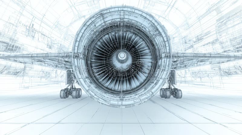Turbine Engine Design and Components are Showcased in Detail through a ...