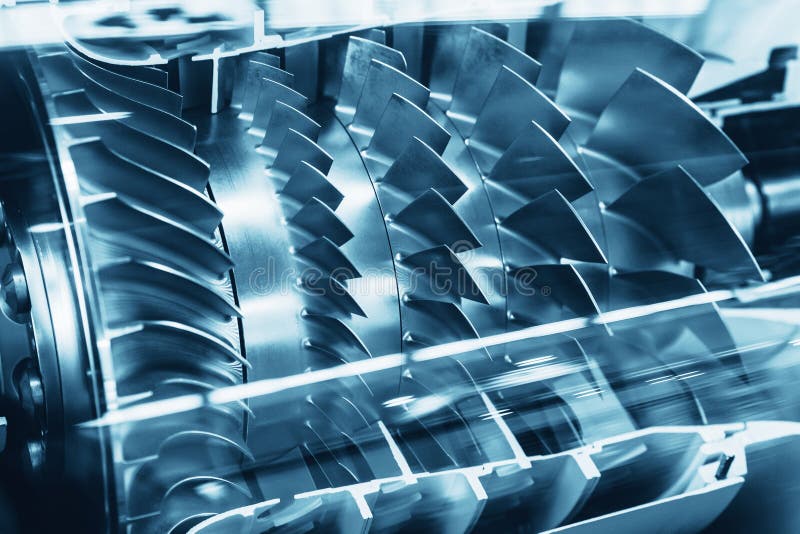 Turbine Engine Profile. Aviation Technologies Stock Image - Image of ...