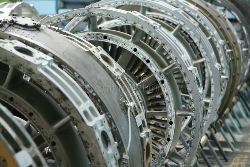 Turbine Engine Profile. Aviation Technologies. Aircraft Jet Engine ...