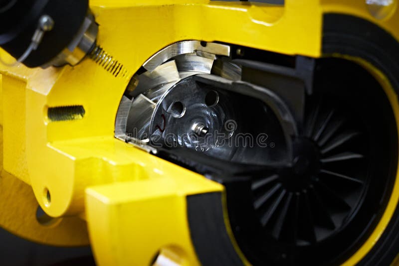 Turbine gas meter stock photo. Image of supply, gasification - 212432616