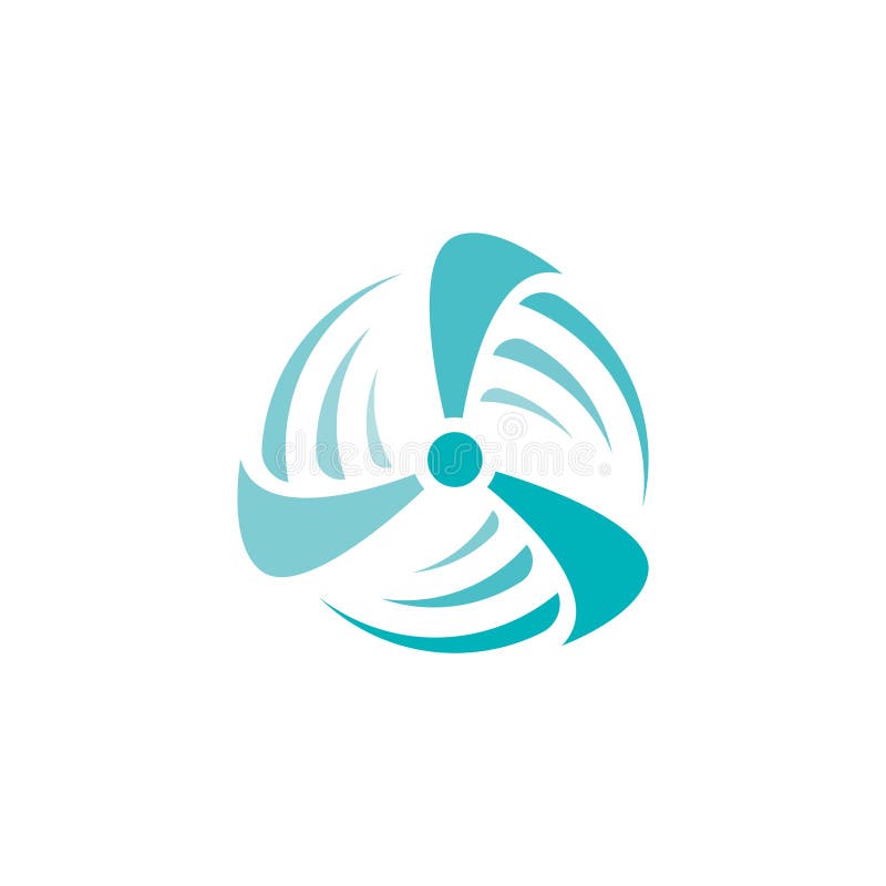 Turbine Logo Designs, Wind Power Energy Logo Stock Vector ...