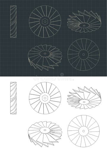 Rotor Drawings Stock Illustrations – 189 Rotor Drawings Stock ...