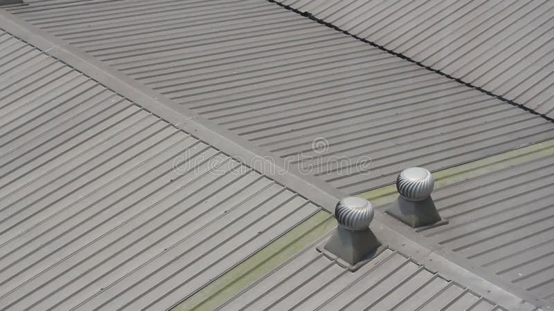 Turbine Ventilator Installed on the Roof for Better Air Circulation ...