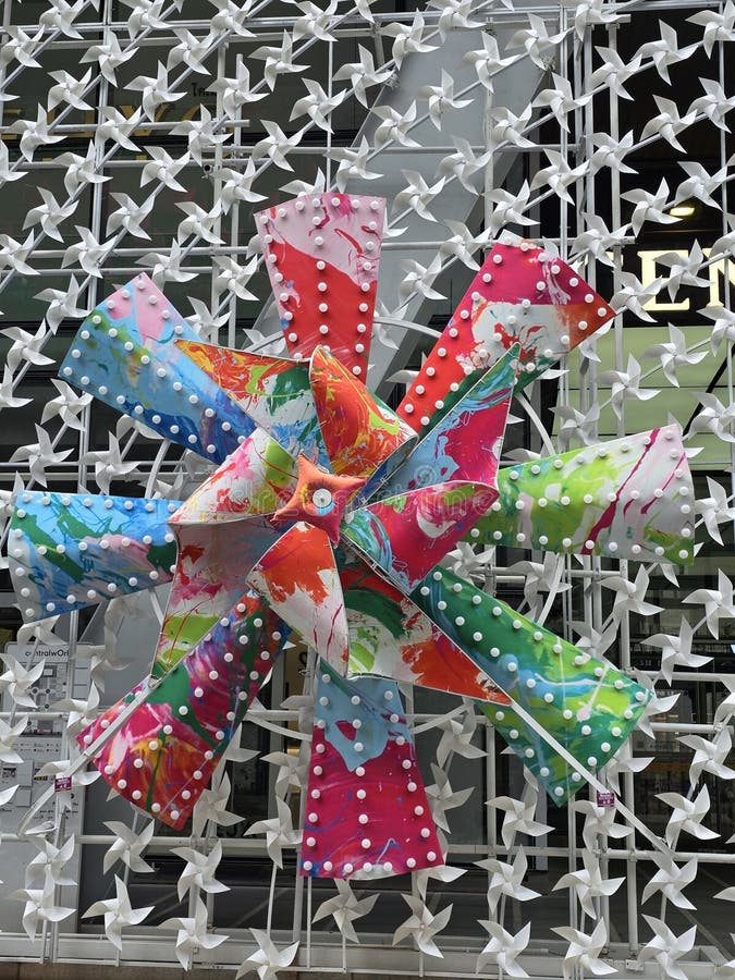 Turbine, Windmill, Wind Wheel Stock Photo - Image of fair, crowd: 327368916