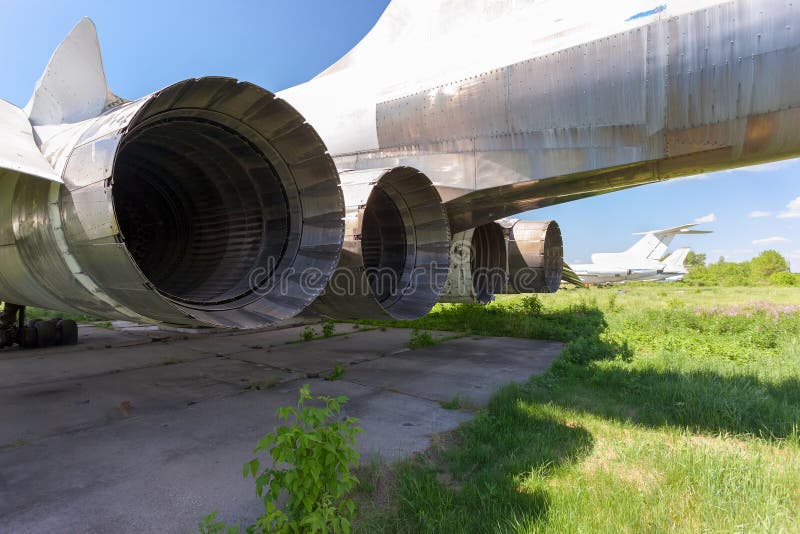 Turbines of supersonic jet stock image. Image of turbines - 41697531