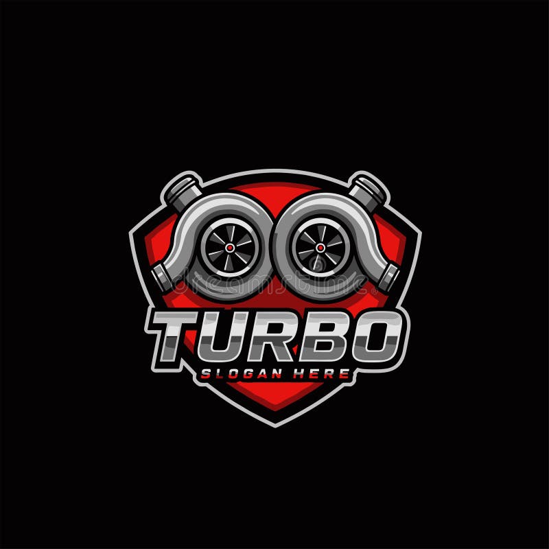Turbo Automotive Repair Logo Design Stock Vector - Illustration of ...