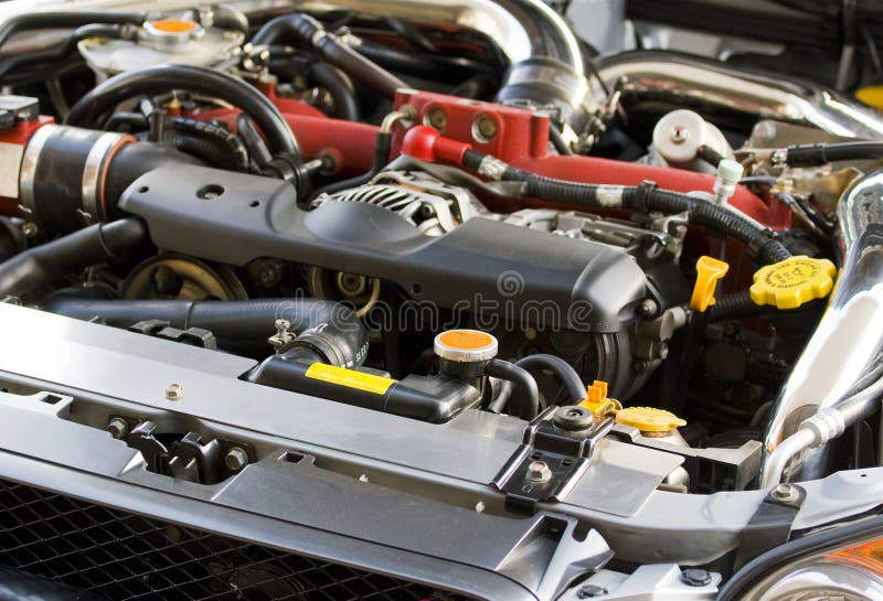 Turbo Car Engine stock photo. Image of engineer, efficient - 3743918