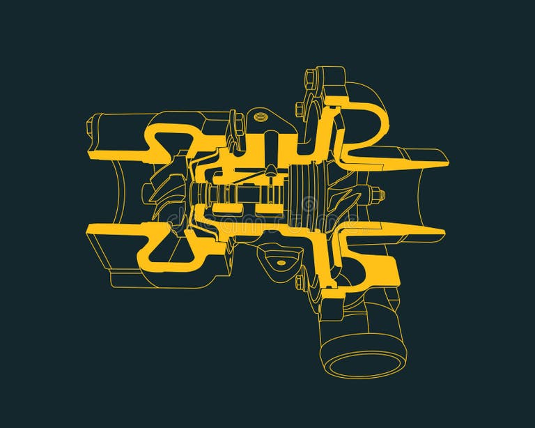 Turbocharger Image Stock Illustrations – 2,920 Turbocharger Image Stock ...