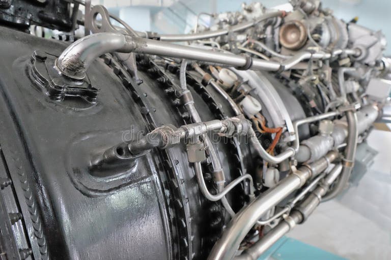 Turbo jet engine stock image. Image of mechanic, component - 95062235