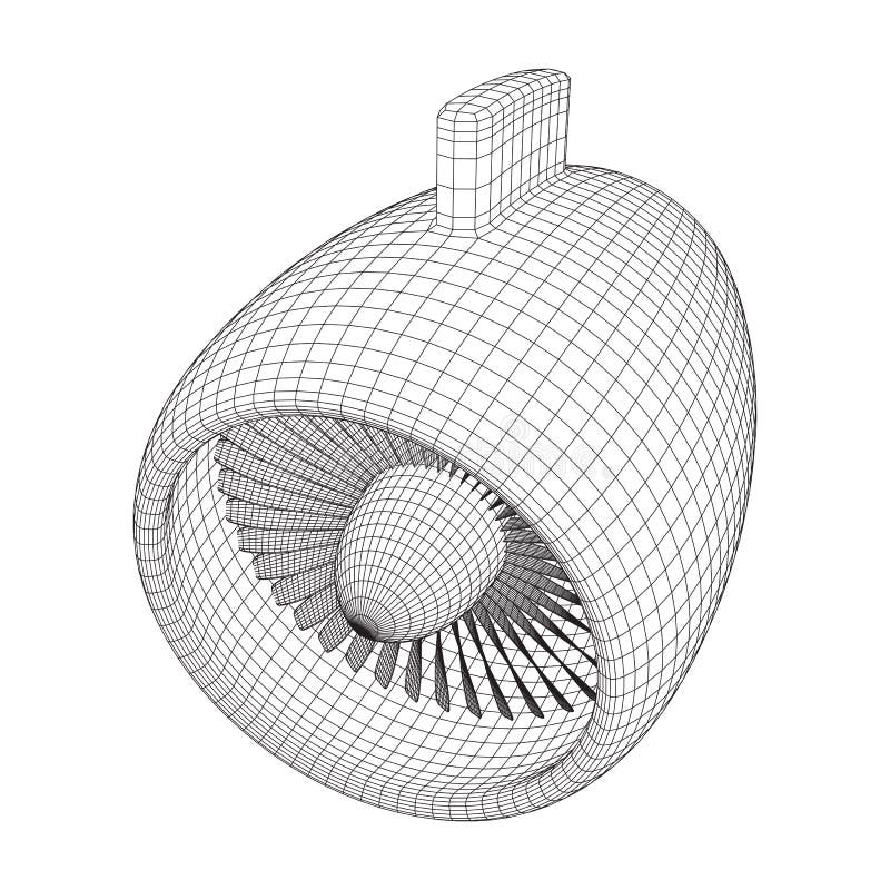 Turbo Engine Blueprint Stock Illustrations – 556 Turbo Engine Blueprint ...