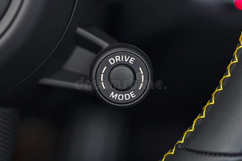 911 Turbo S Drive Mode Selector Stock Image - Image of emblem, icon ...