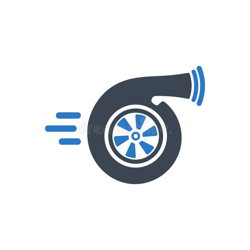Turbo Speed Icon stock vector. Illustration of turbo - 361691043