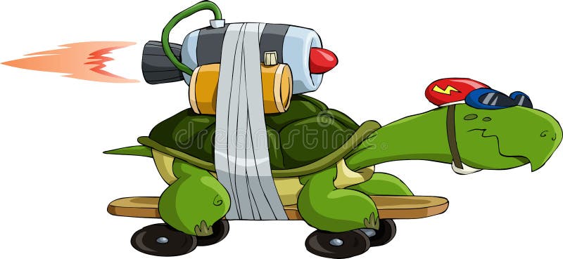 Turbo turtle stock vector. Illustration of transportation - 21573054
