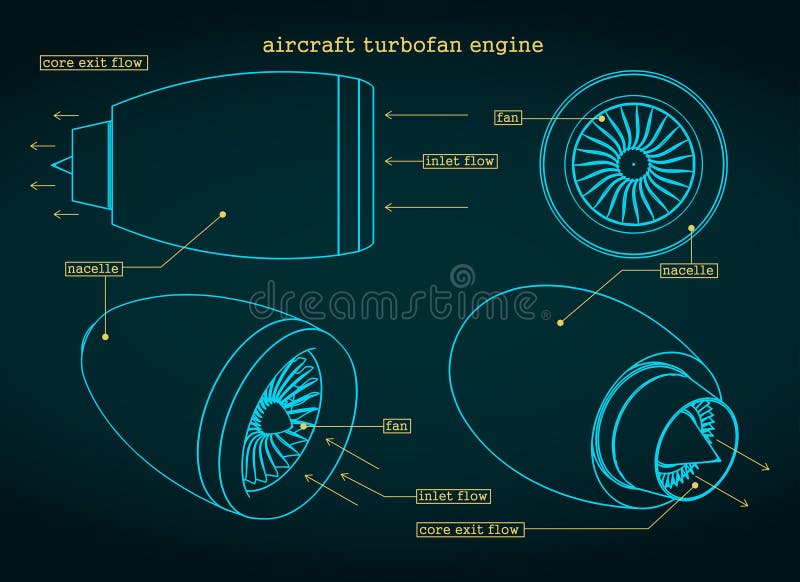 Turbofan Vector Stock Illustrations – 97 Turbofan Vector Stock ...