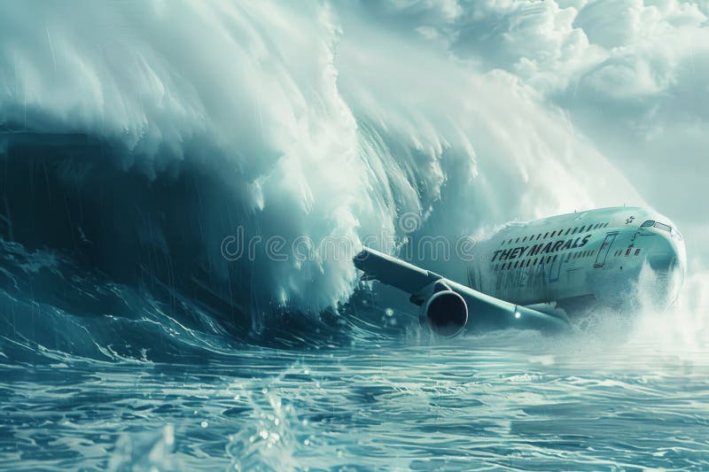 A Turbulent Confrontation between a Massive Wave and a Stranded ...