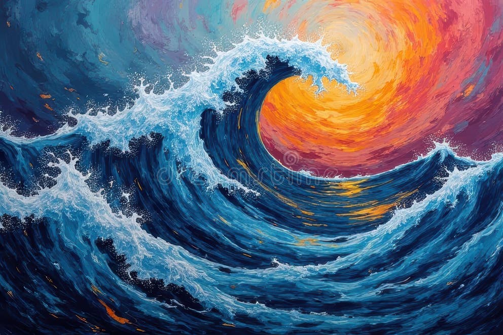 Turbulent Feelings Unleashed Stock Illustration - Illustration of ...