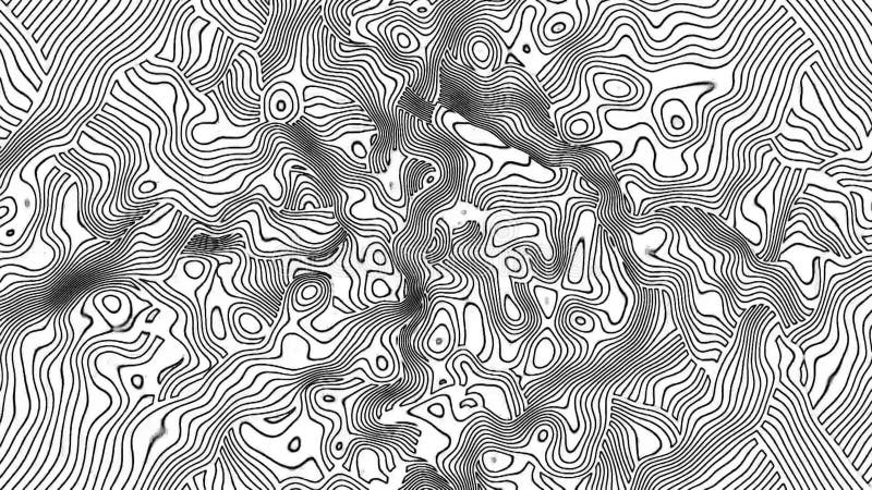 Turbulent fluid pattern #6 stock footage. Video of animation - 343432452
