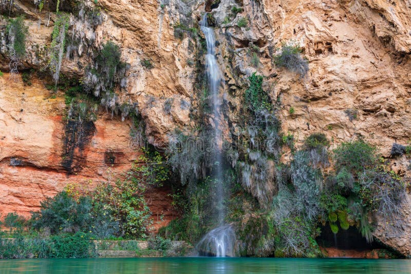 The Turche Cave. BuÃ±ol. Spain Stock Image - Image of scenery, cave ...