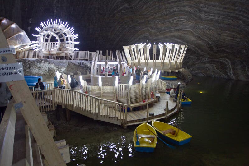 Turda salina editorial stock photo. Image of turda, water - 20702108