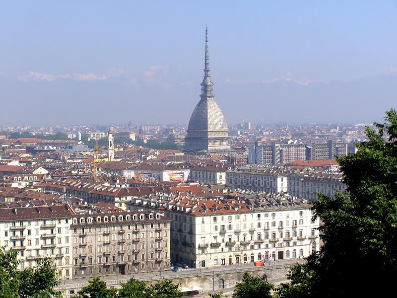 Turin, Italy stock image. Image of landscape, skyline - 5513093