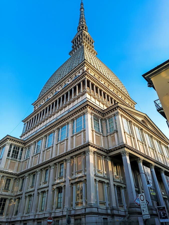 The Mole Antonelliana, a Major Landmark Building in Turin, Italy ...