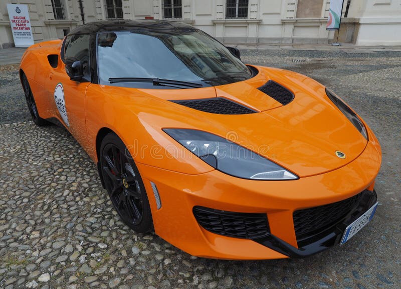 TURIN - JUN 2016: Lotus Evora Car Editorial Image - Image of italy ...