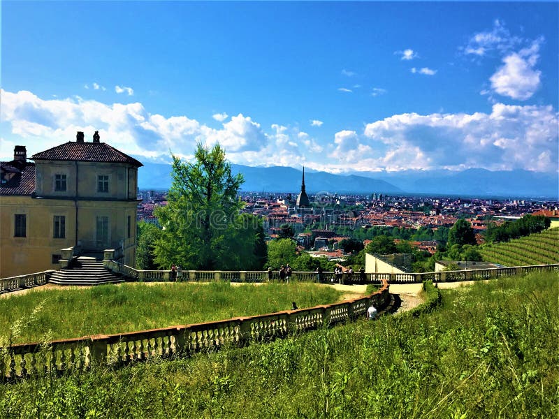 Turin landscape stock photo. Image of piedmont, neoclassic - 63355274