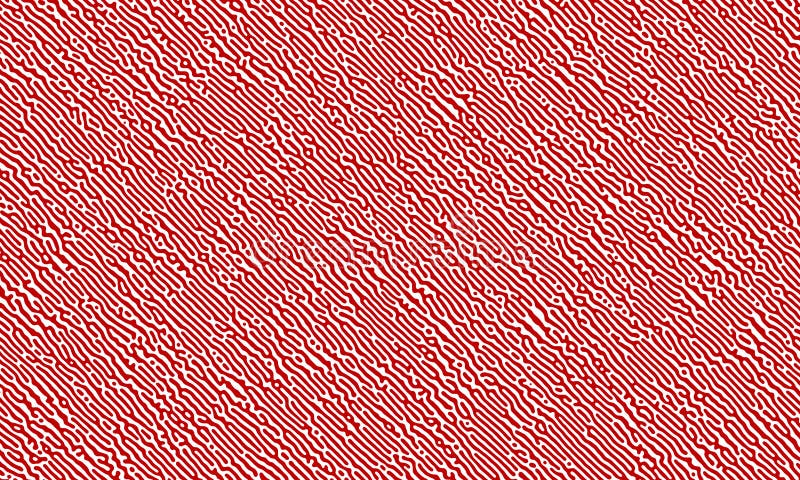 Turing Pattern. Geometric Abstract Pattern Stock Illustration ...