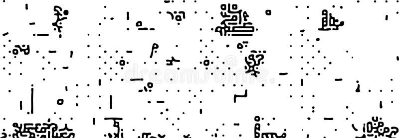 Turing Pattern. Monochrome Texture. Cool Modern Abstract Vector ...