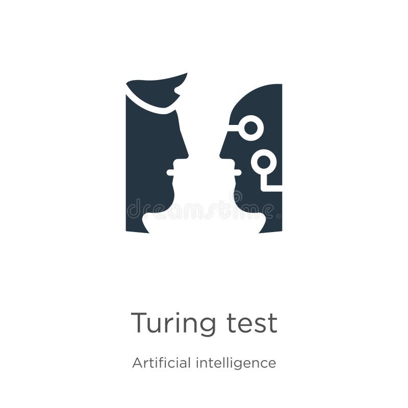 Turing Test Icon Vector. Trendy Flat Turing Test Icon from Artificial ...