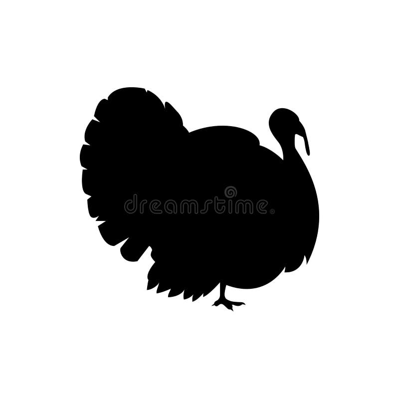 Turkey bird icon stock vector. Illustration of natural - 188861349