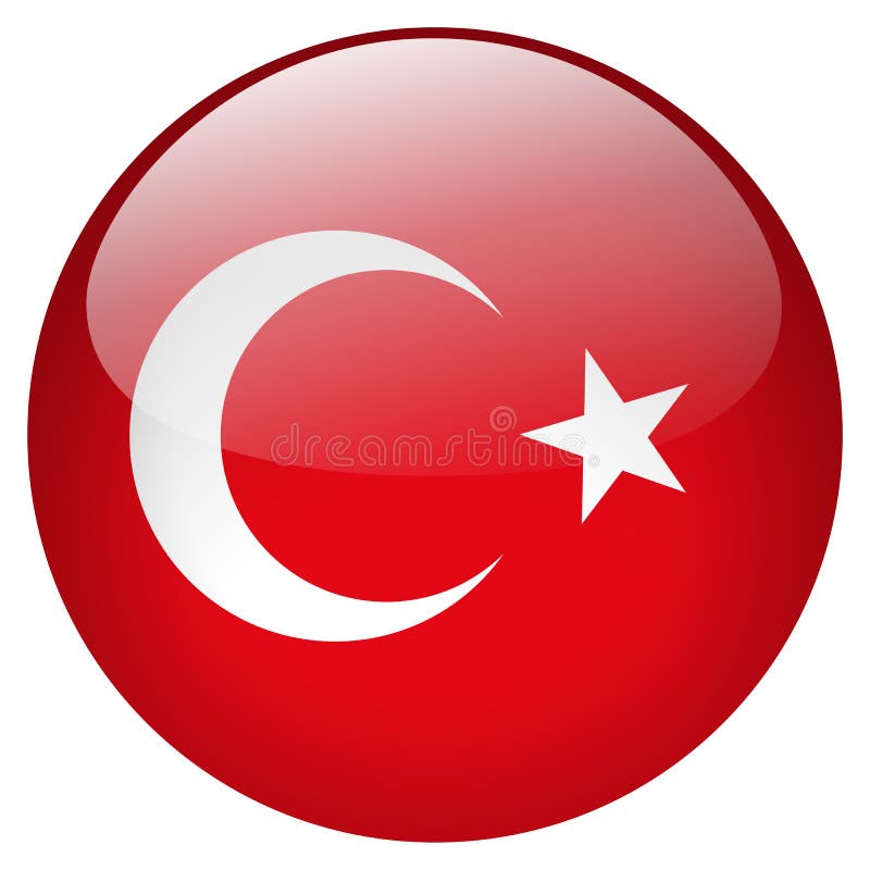 Turkey Button stock illustration. Illustration of graphic - 85826007