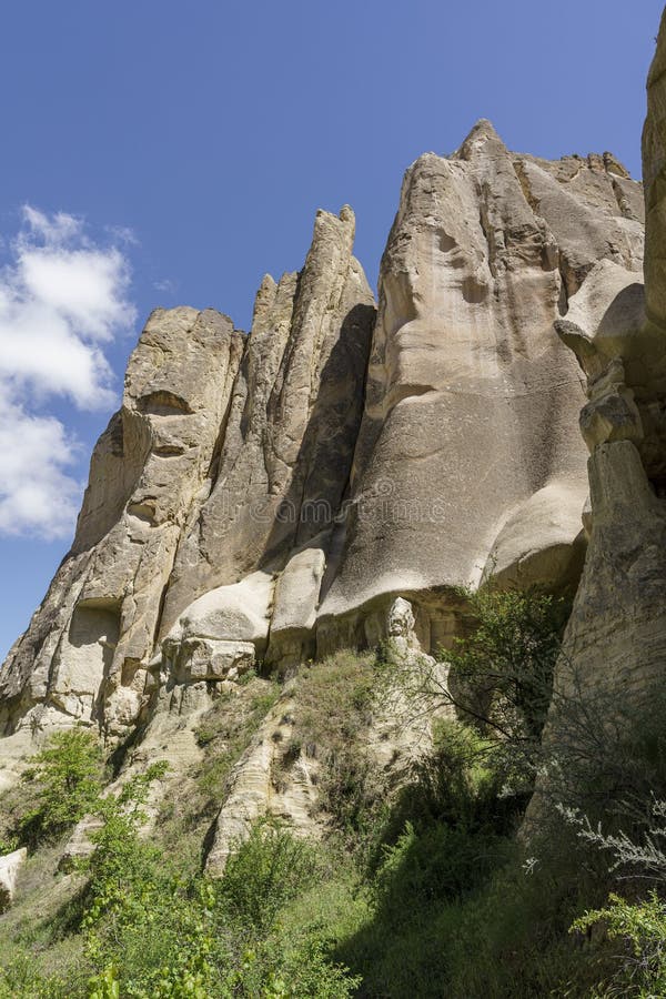 Meskendir Valley, Pink Valley. Cappadocia Turkey. Travel To Turkey Concept Stock Image - Image ...