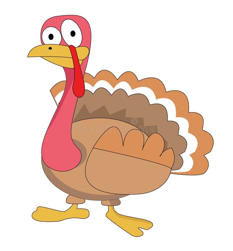 Turkey cartoon stock vector. Illustration of friendly - 7261927