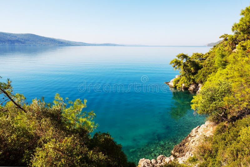 Turkey coast stock image. Image of peaceful, lycian - 102380421